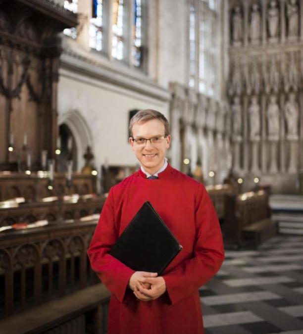 Robert Quinney in New College - Oxford Bach Soloists