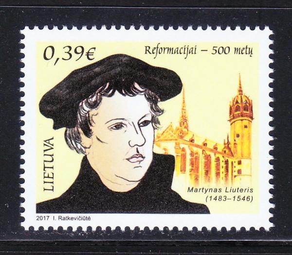 Martin Luther 500 postage stamp - Oxford Bach Soloists